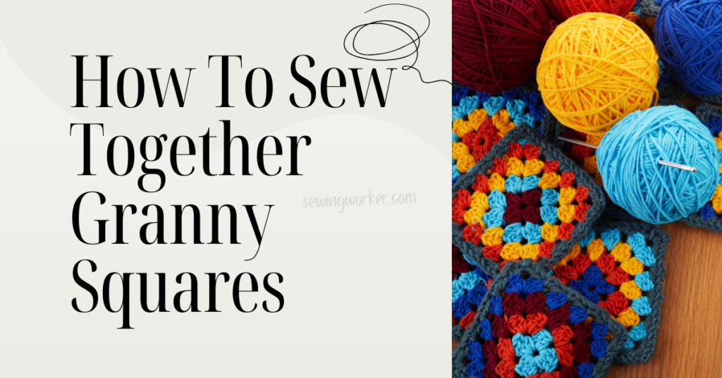 How To Sew Together Granny Squares (With Pictures) - SewingWorker